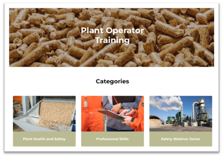 Online Safety Learning Platform – WOOD PELLET ASSOCIATION OF CANADA